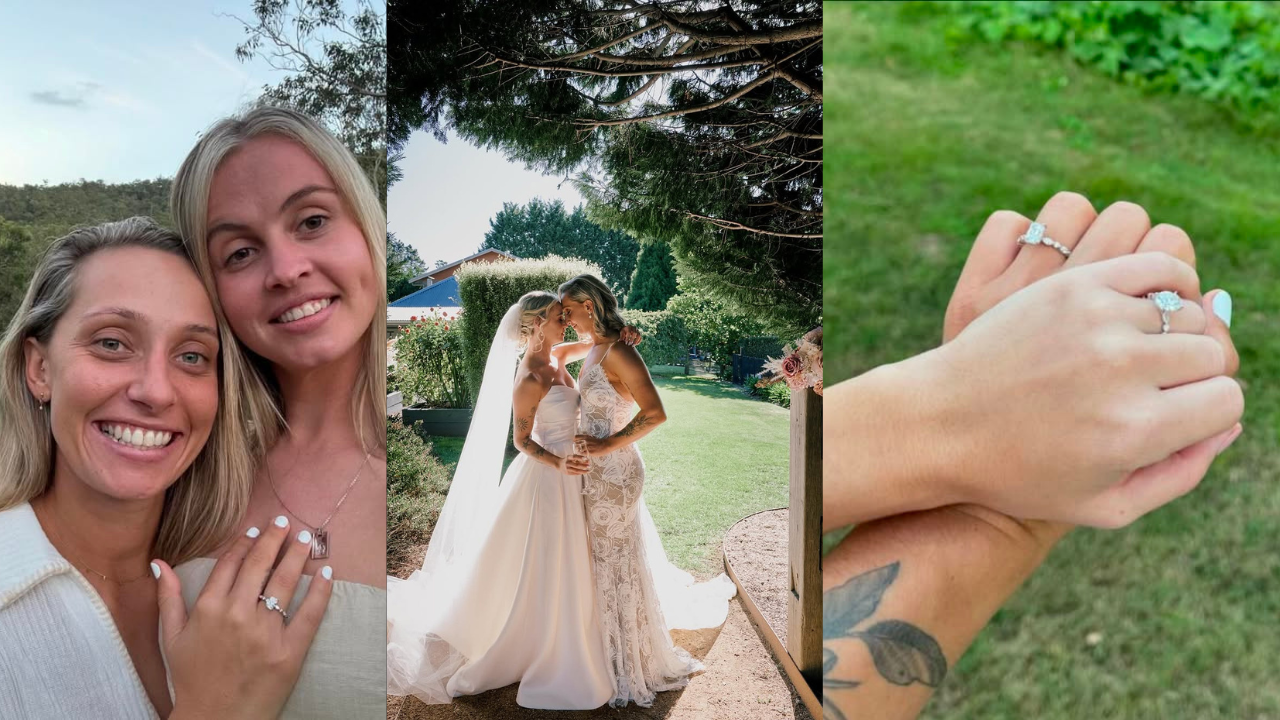 Ashleigh Gardner Marries Long-Time Partner Monica in Beautiful Wedding ...